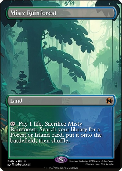 MTGNexus - Misty Rainforest