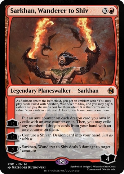 MTGNexus - Sarkhan, Wanderer to Shiv