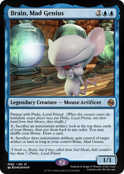 MTGNexus - Brain, Mad Genius