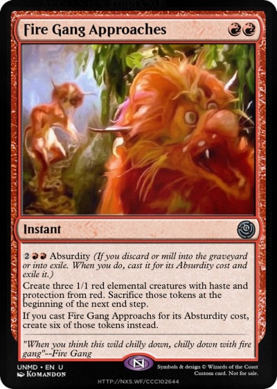 MTGNexus - Fire Gang Approaches