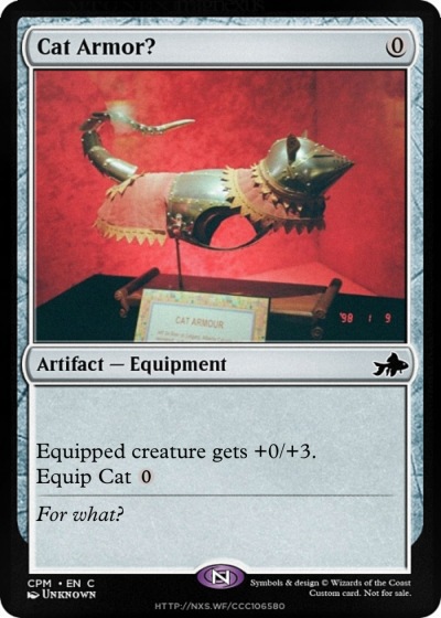 MTGNexus - Cat Armor?