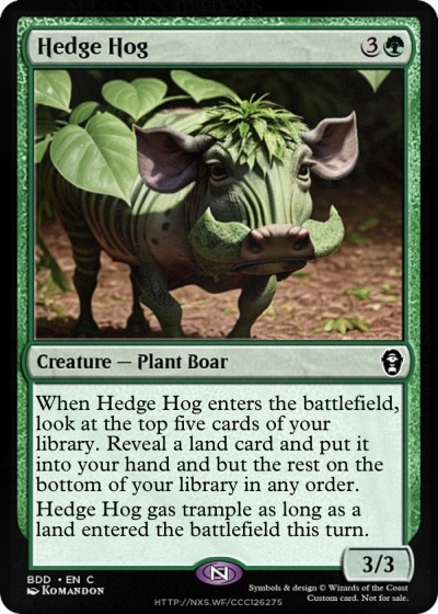 MTGNexus - Hedge Hog