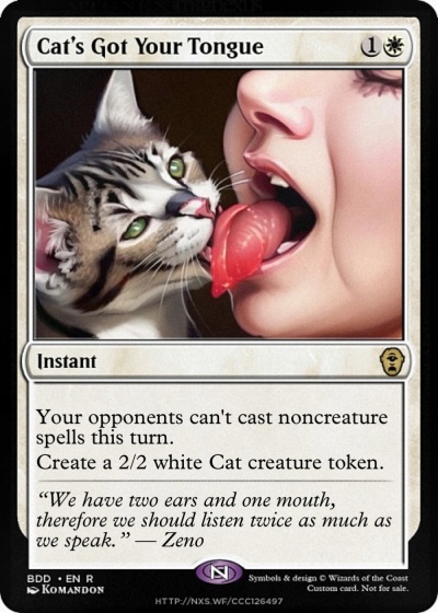 MTGNexus - Cat’s Got Your Tongue
