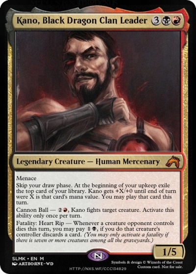 MTGNexus - Kano, Black Dragon Clan Leader