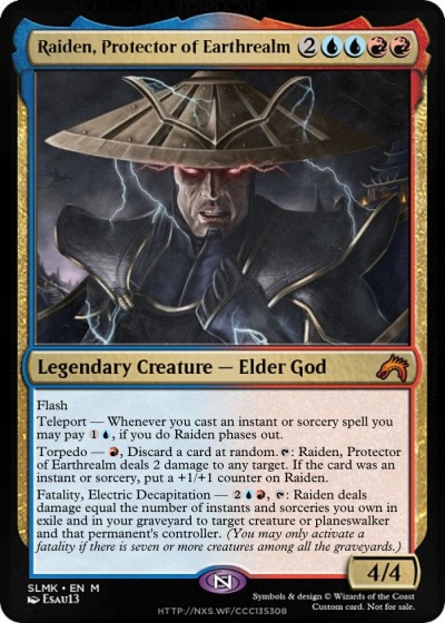 MTGNexus - Raiden, God of Thunder