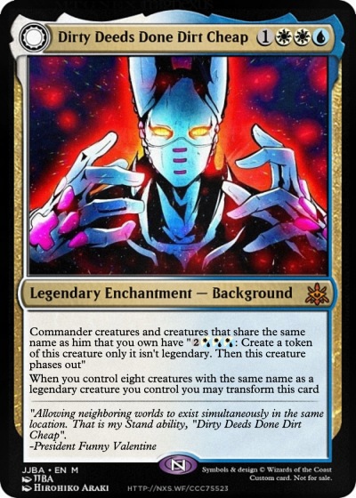 MTGNexus - Dirty Deeds Done Dirt Cheap // D4C, Love Train