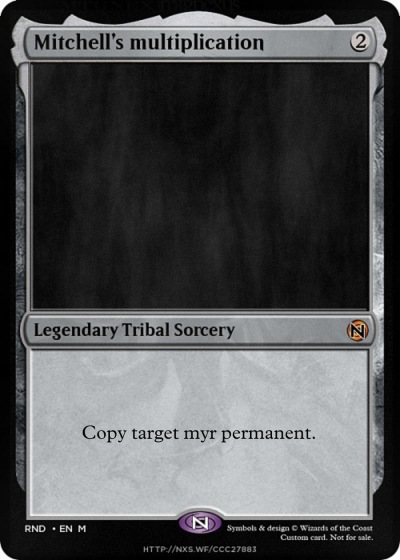 MTGNexus - Mitchell's multiplication