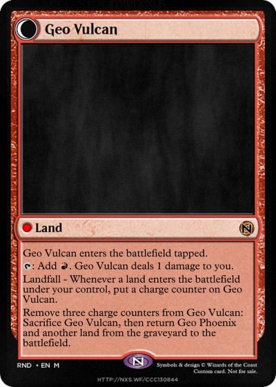 MTGNexus - Geo Phoenix // Geo Vulcan