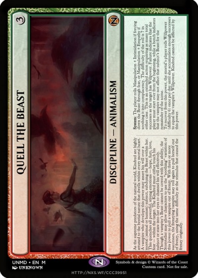 MTGNexus - Vampire the Masquerade