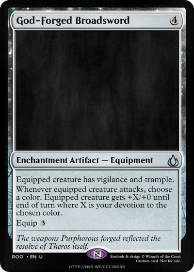 MTGNexus - God-Forged Broadsword