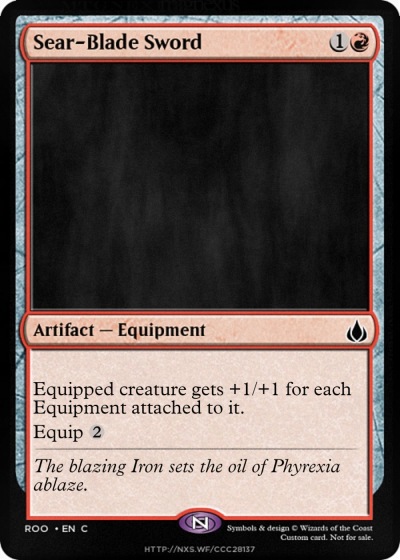 MTGNexus - Sear-Blade Sword
