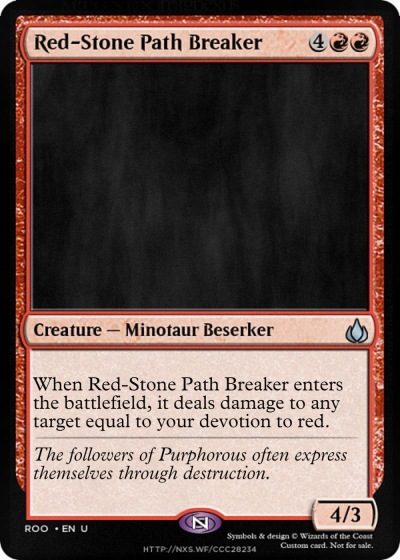 MTGNexus - Red-Stone Path Breaker