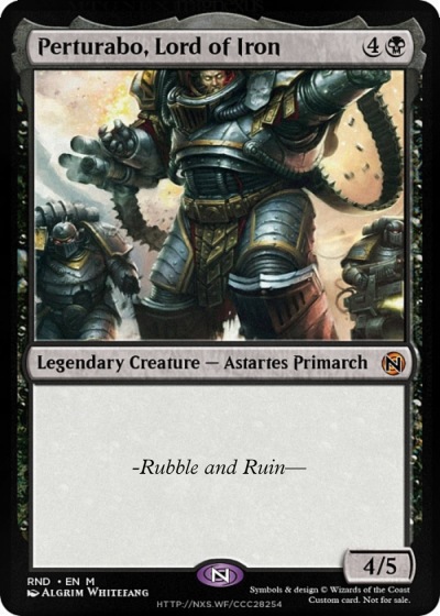 MTGNexus - Perturabo, Lord of Iron