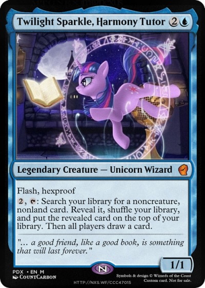 MTGNexus - Twilight Sparkle, Harmony Tutor