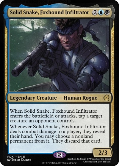 MTGNexus - Solid Snake, Foxhound Infiltrator