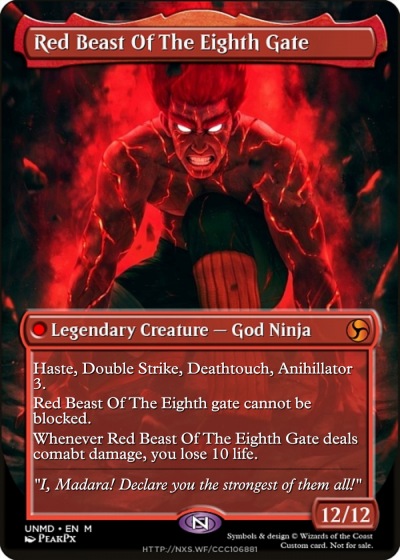MTGNexus - Maito Gai, The Green Beast // Red Beast Of The Eighth Gate
