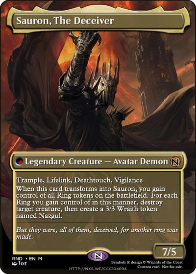 MTGNexus - Annatar, Lord of Gifts // Sauron, The Deceiver