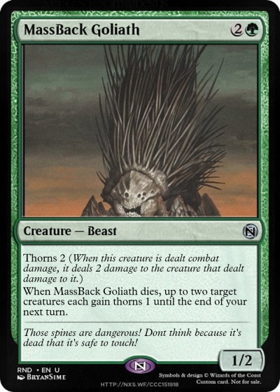 MTGNexus - MassBack Goliath