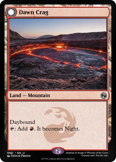 MTGNexus - Dawn Crag // Dusk Crag