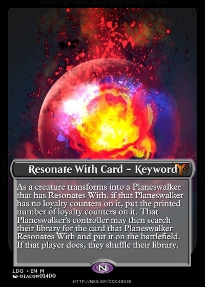 MTGNexus - Resonate With Card - Keyword