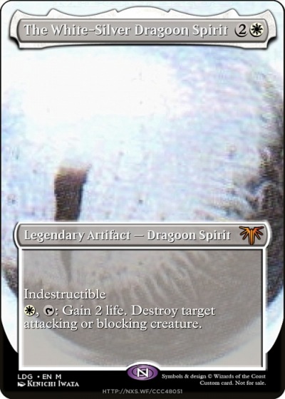MTGNexus - The White-Silver Dragoon Spirit