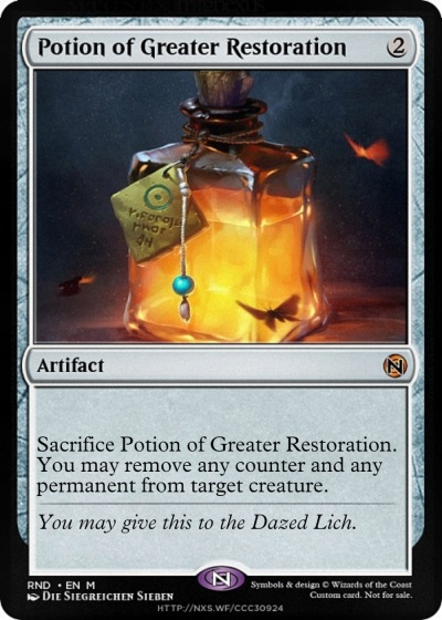 MTGNexus - Potion of Greater Restoration