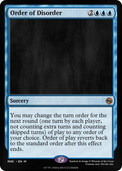 MTGNexus - Order of Disorder