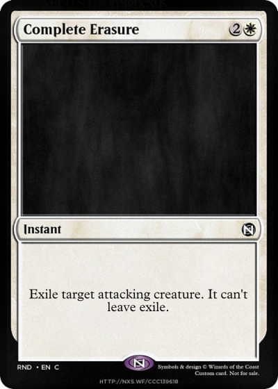 MTGNexus - Complete Erasure