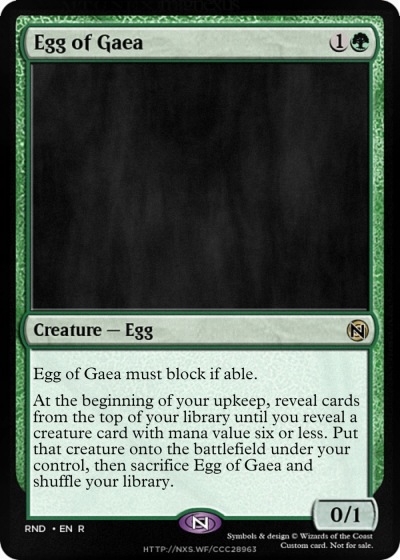 MTGNexus - Egg of Gaea