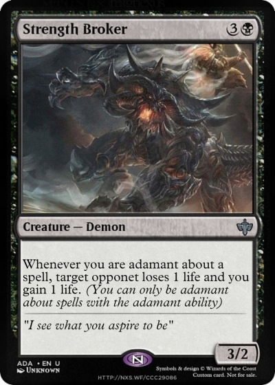 MTGNexus - Adamant Matters Creatures