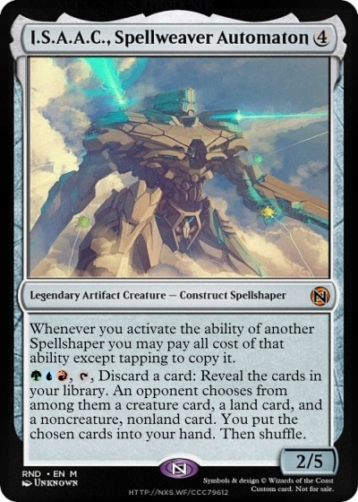 MTGNexus - I.S.A.A.C., Spellweaver Automaton
