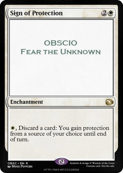 MTGNexus - Sign of Protection