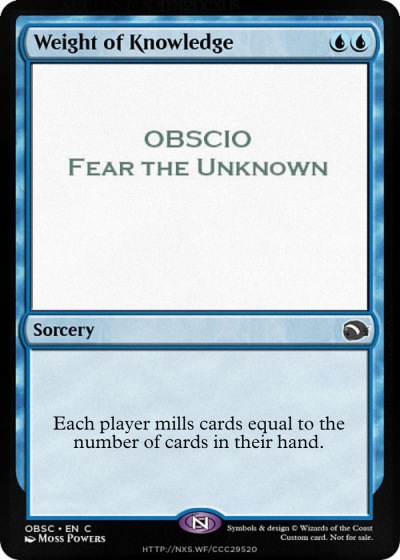 MTGNexus - Weight of Knowledge