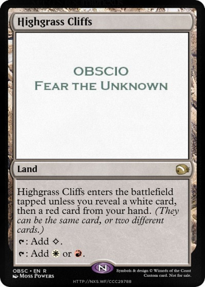MTGNexus - Highgrass Cliffs
