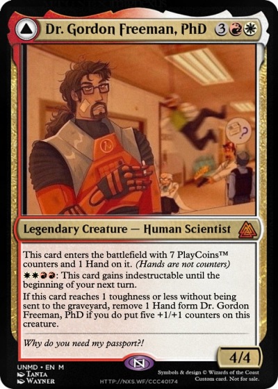 MTGNexus - Dr. Gordon Freeman, PhD // Finger Nail Gun