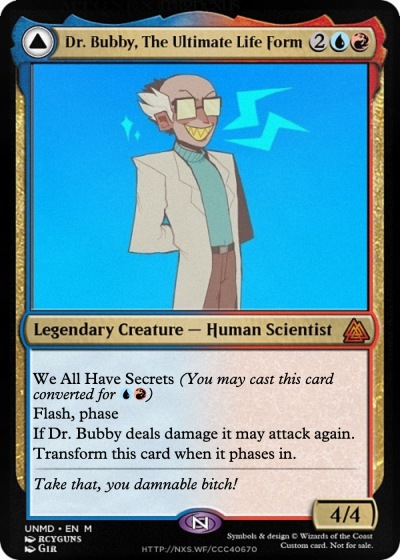 MTGNexus - Dr. Bubby, The Ultimate Life Form // Bubby the Car
