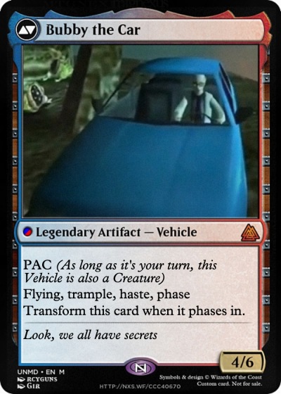 MTGNexus - Dr. Bubby, The Ultimate Life Form // Bubby the Car