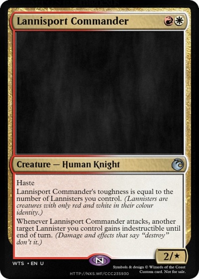 MTGNexus - House Lannister