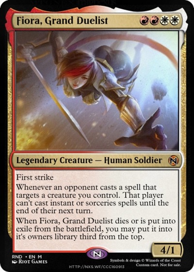 MTGNexus - Fiora, Grand Duelist