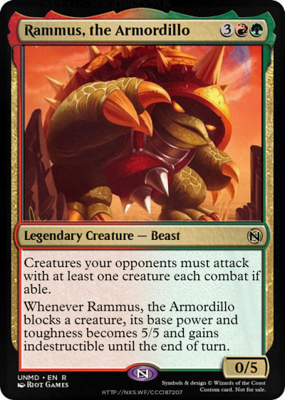 MTGNexus - Rammus, the Armordillo