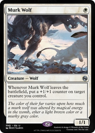 MTGNexus - Murk Wolf