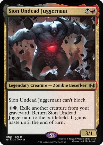 MTGNexus - Sion Undead Juggernaut