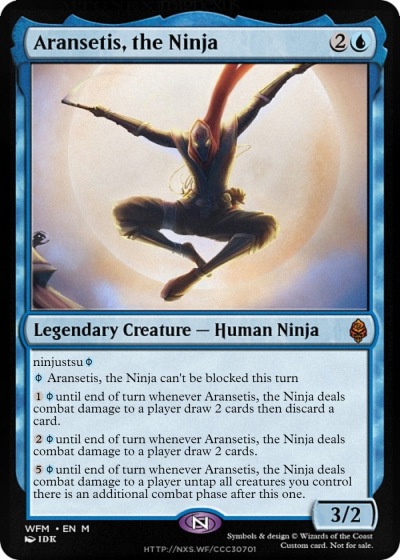 MTGNexus - Aransetis, the Ninja