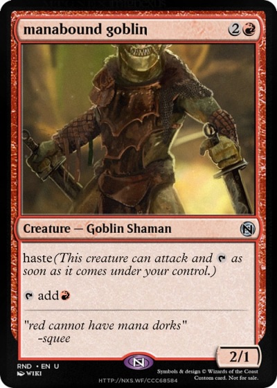 MTGNexus - manabound goblin