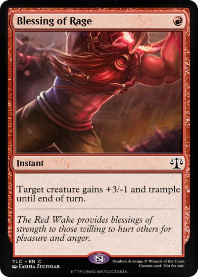 MTGNexus - Blessing of Rage