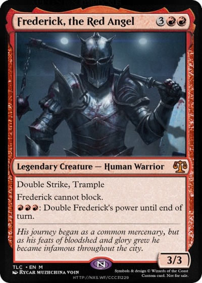 MTGNexus - Frederick, the Red Angel
