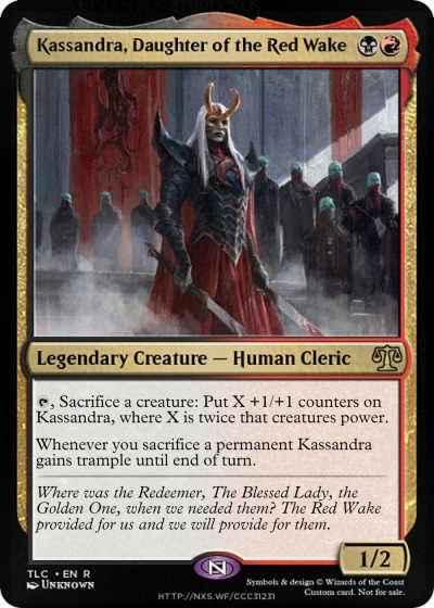 MTGNexus - Kassandra, Daughter of the Red Wake