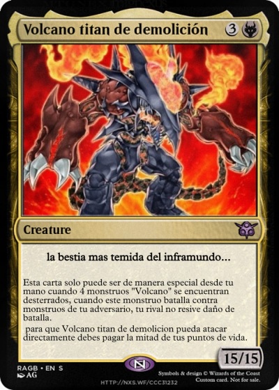 MTGNexus - Volcano titan de demolición