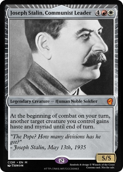 MTGNexus - Joseph Stalin, Communist Leader