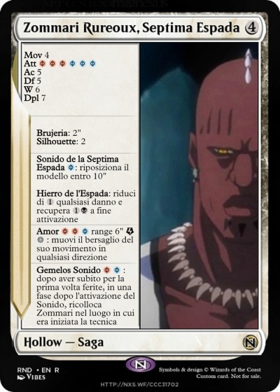 MTGNexus - Zommari Rureoux, Septima Espada